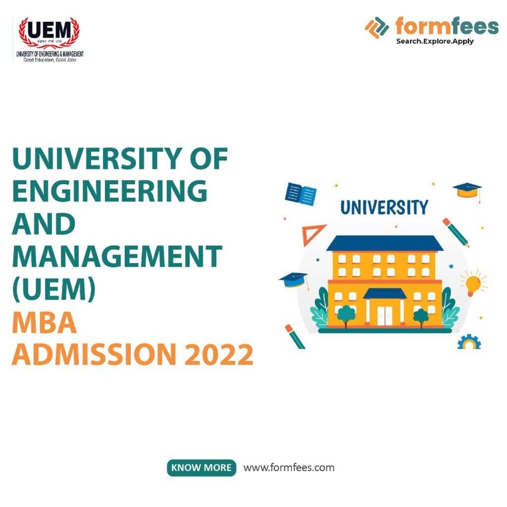 University Of Engineering And Management (UEM) MBA Online Admission ...