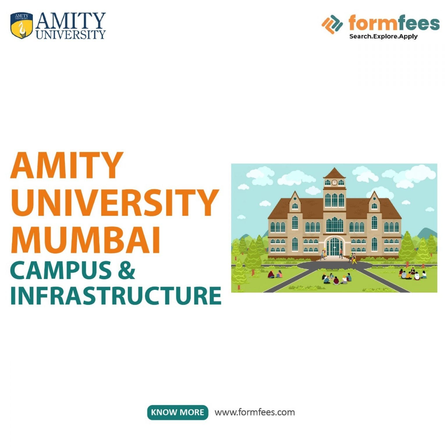 Amity University Mumbai Campus & Infrastructure – Formfees