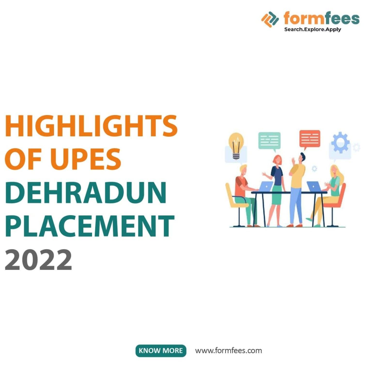 Highlights of UPES Dehradun Placement 2022 – Formfees