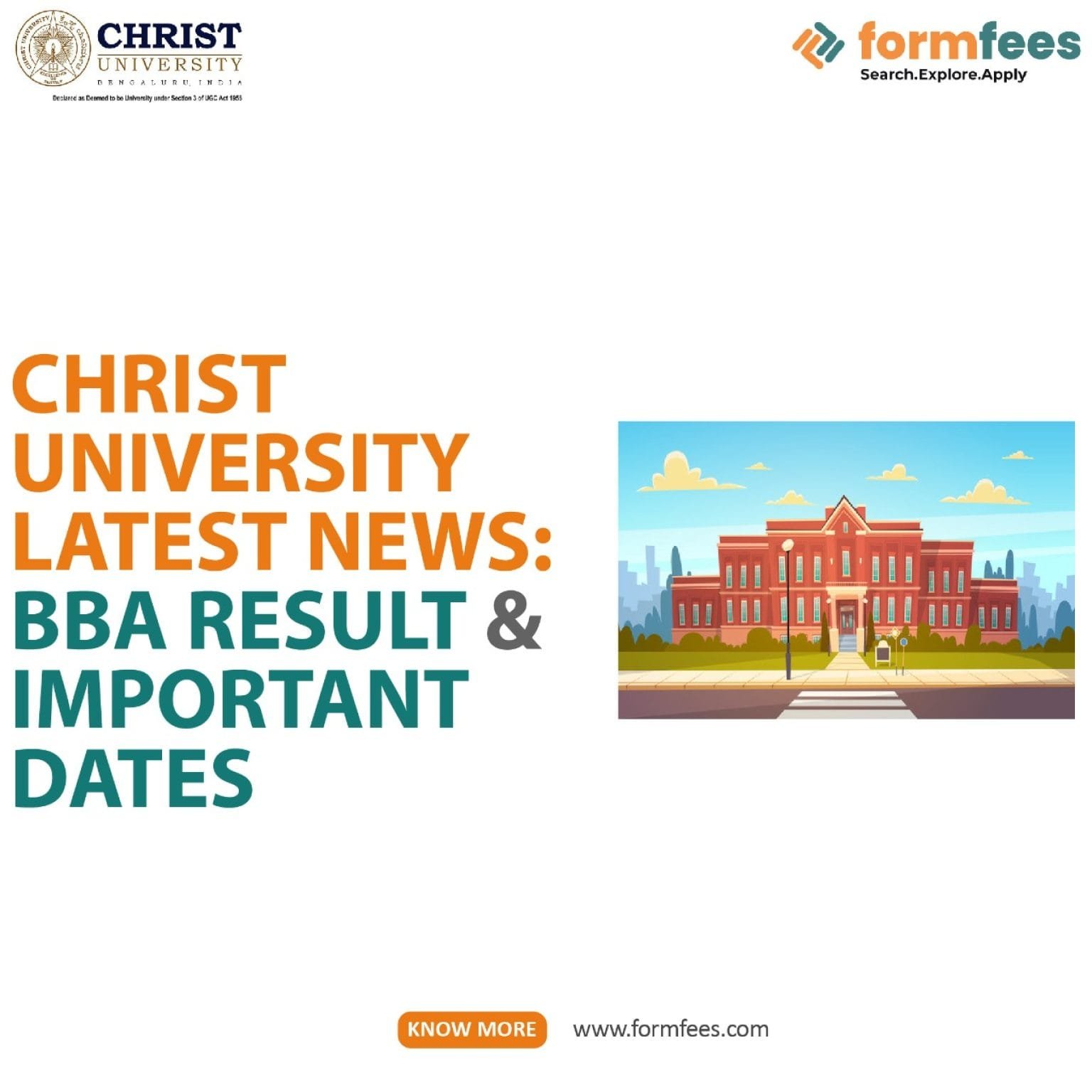 Christ University Latest News: BBA Result & Important Dates – Formfees