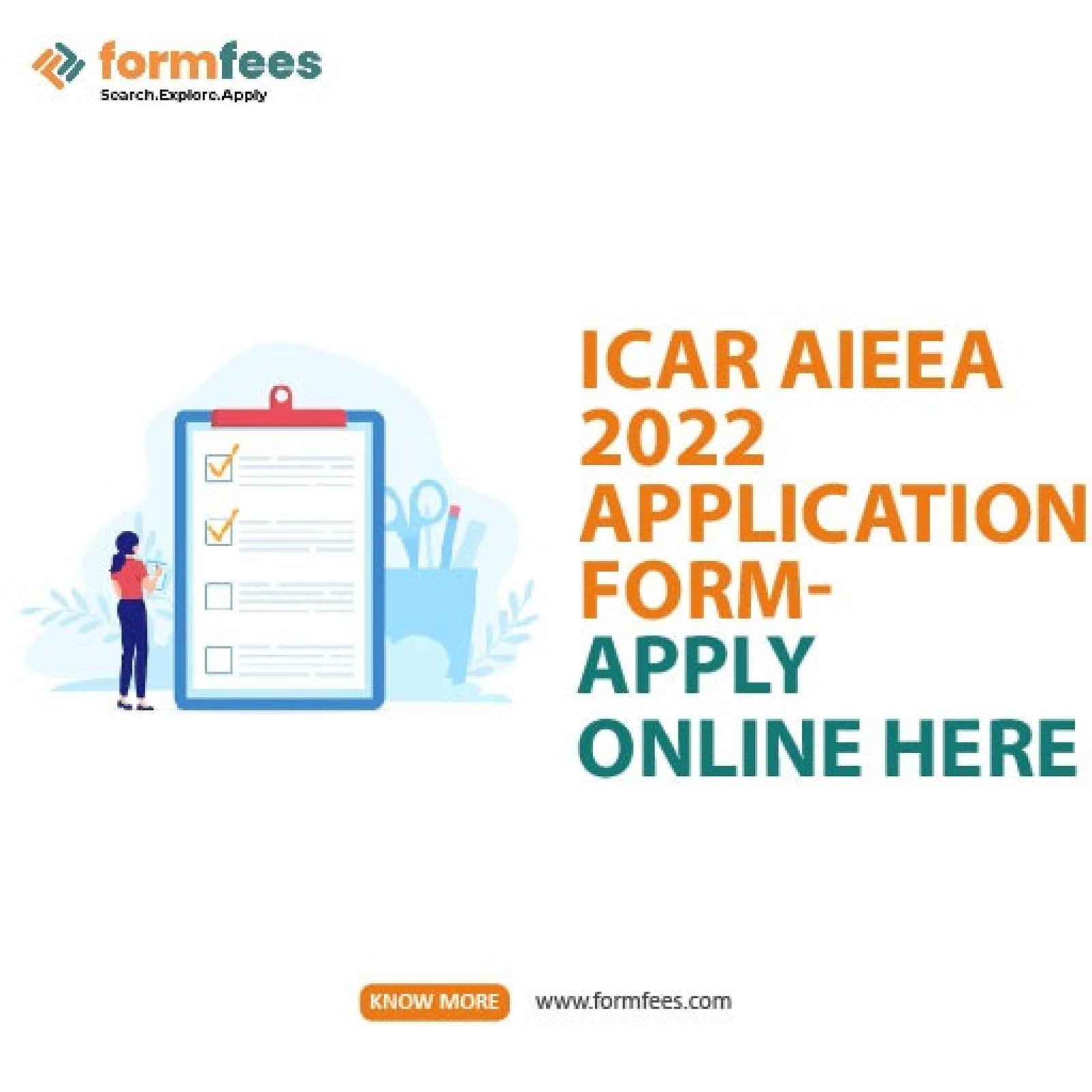 ICAR AIEEA 2022 Application Form – Apply Online Here – Formfees
