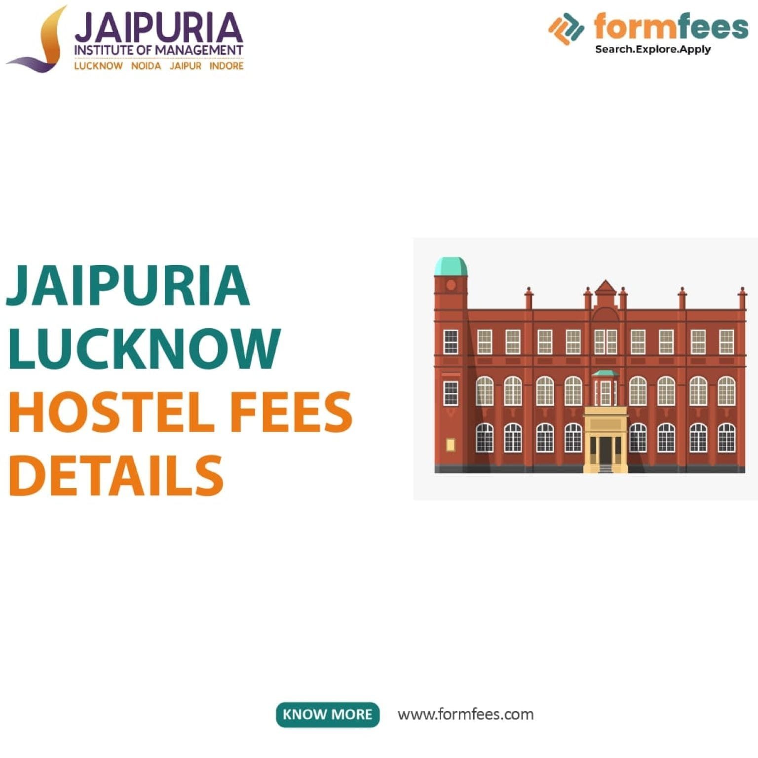 Jaipuria Lucknow Hostel Fees Details – Formfees