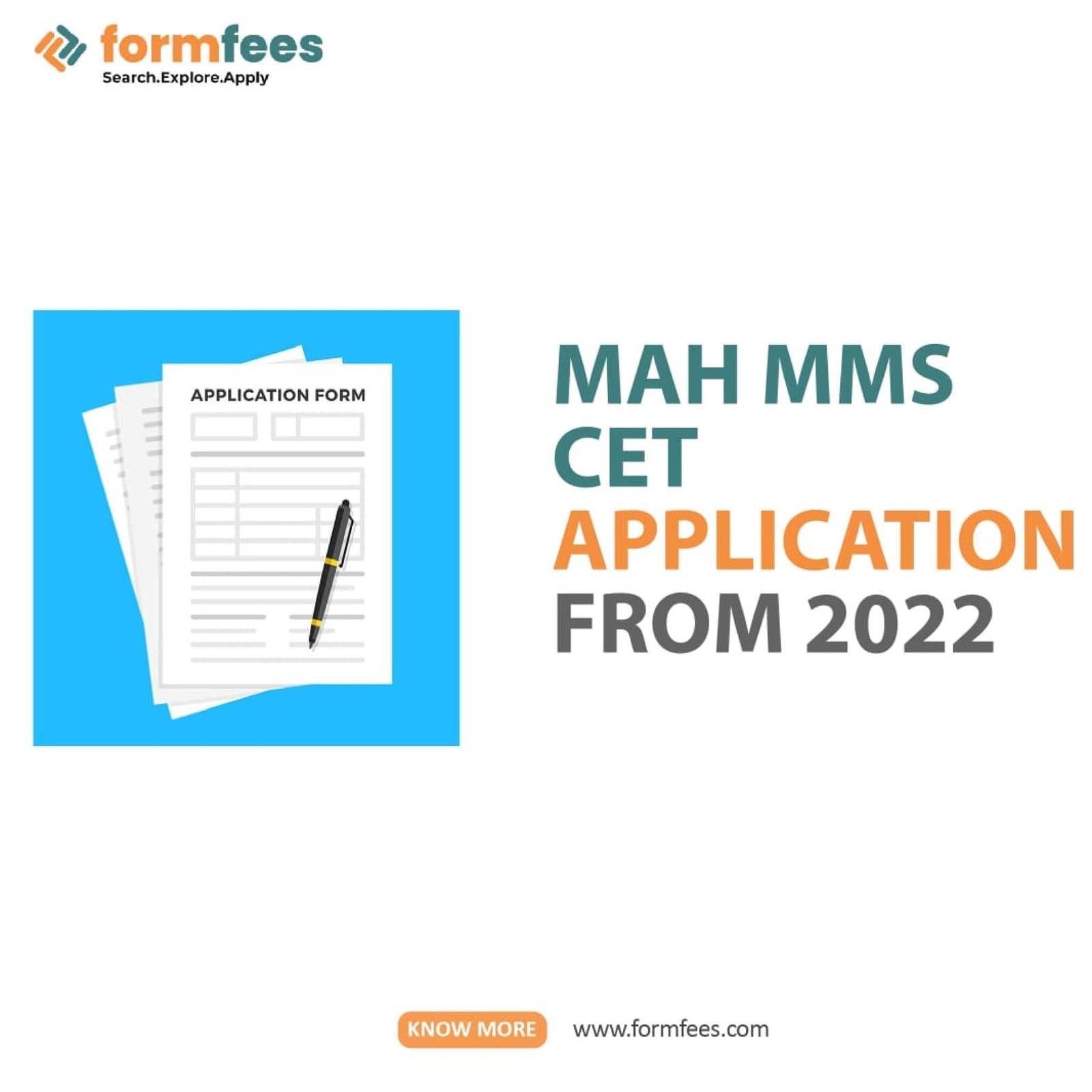 MAH MMS CET Application Form 2022 – Formfees