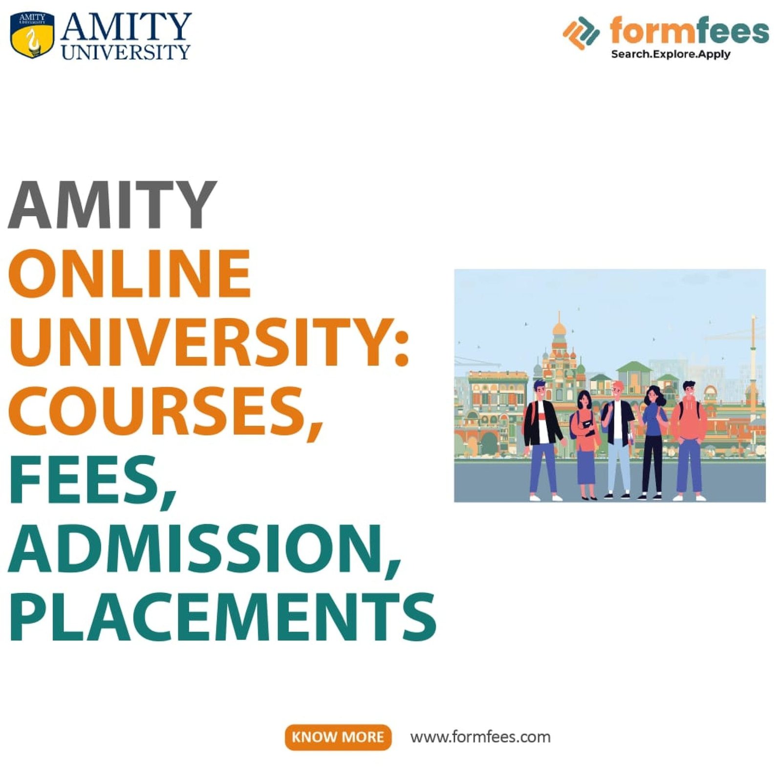 Amity Online University: Courses, Fees, Admission, Placements – Formfees