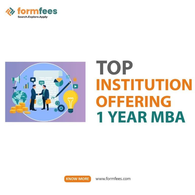Top Institution Offering 1 Year MBA – Formfees