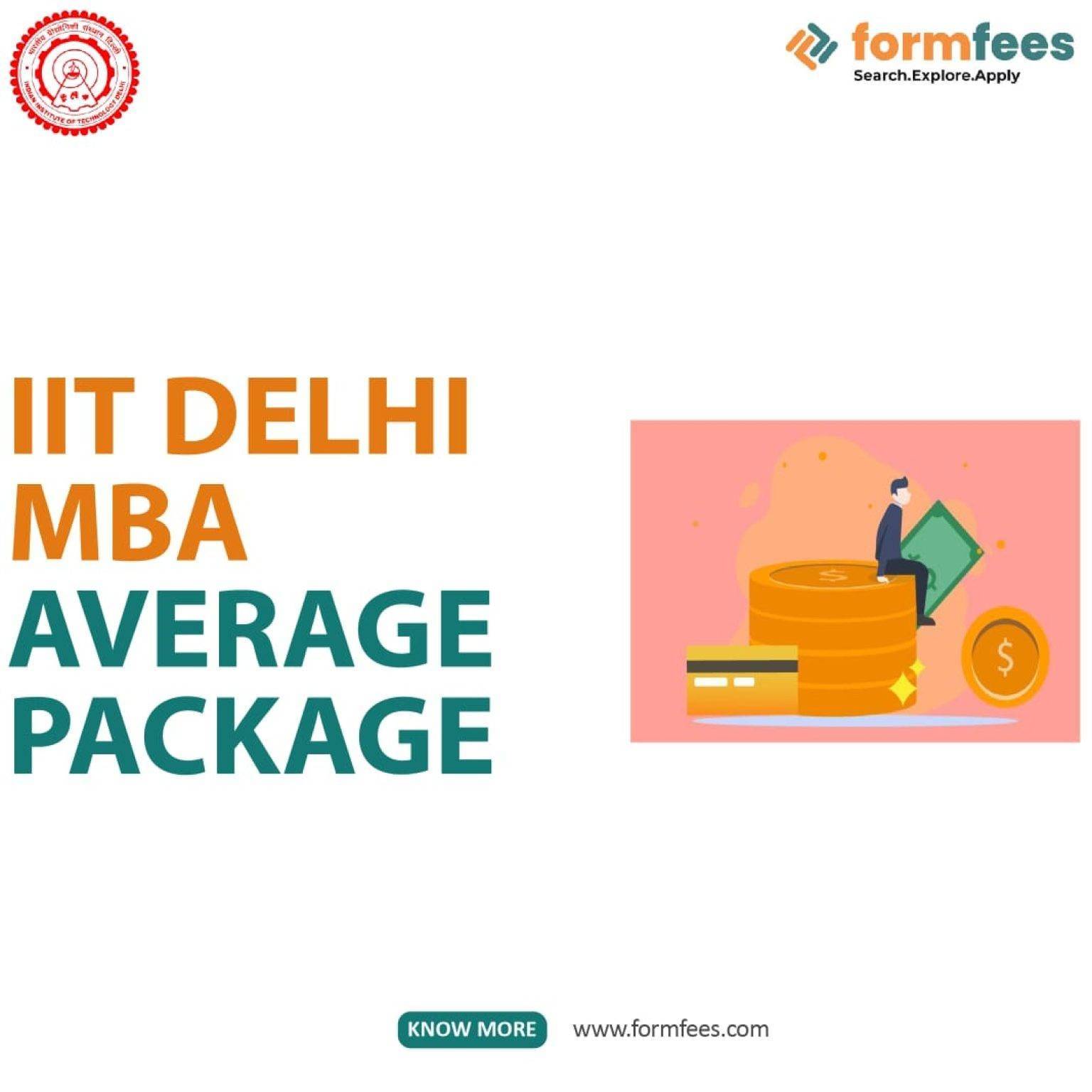 IIT Delhi MBA Average Package – Formfees