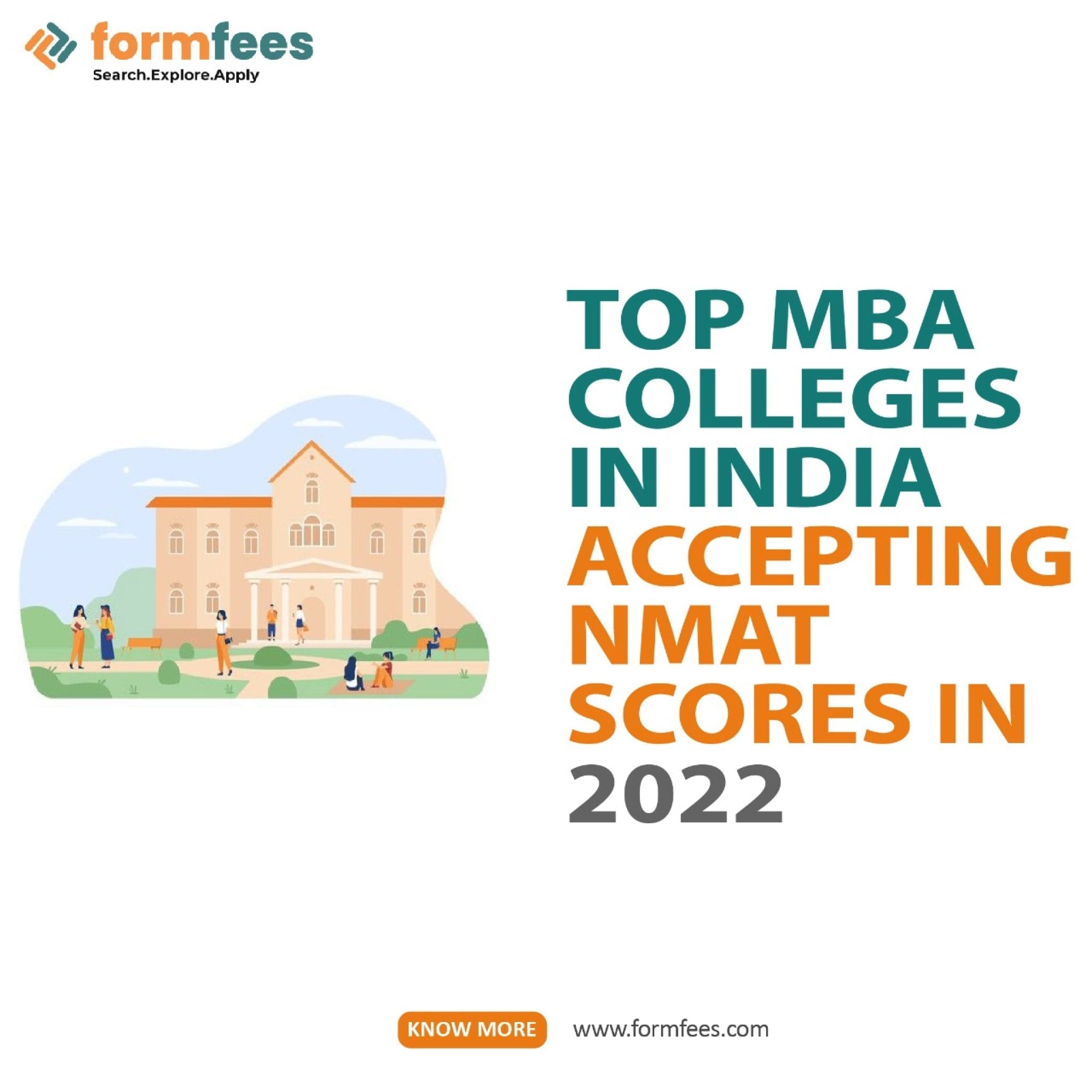 Top MBA Colleges in India Accepting NMAT Scores in 2022 – Formfees