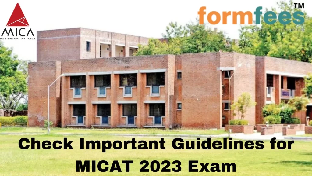 Check Important Guidelines for MICAT 2023 Exam – Formfees
