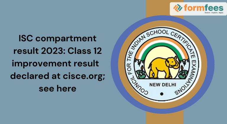 ISC compartment result 2023: Class 12 improvement result declared at ...