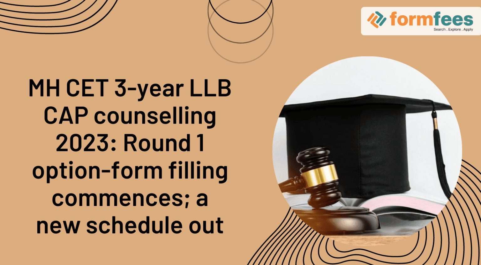 MH CET 3-year LLB CAP counselling 2023 Round 1 option-form filling ...