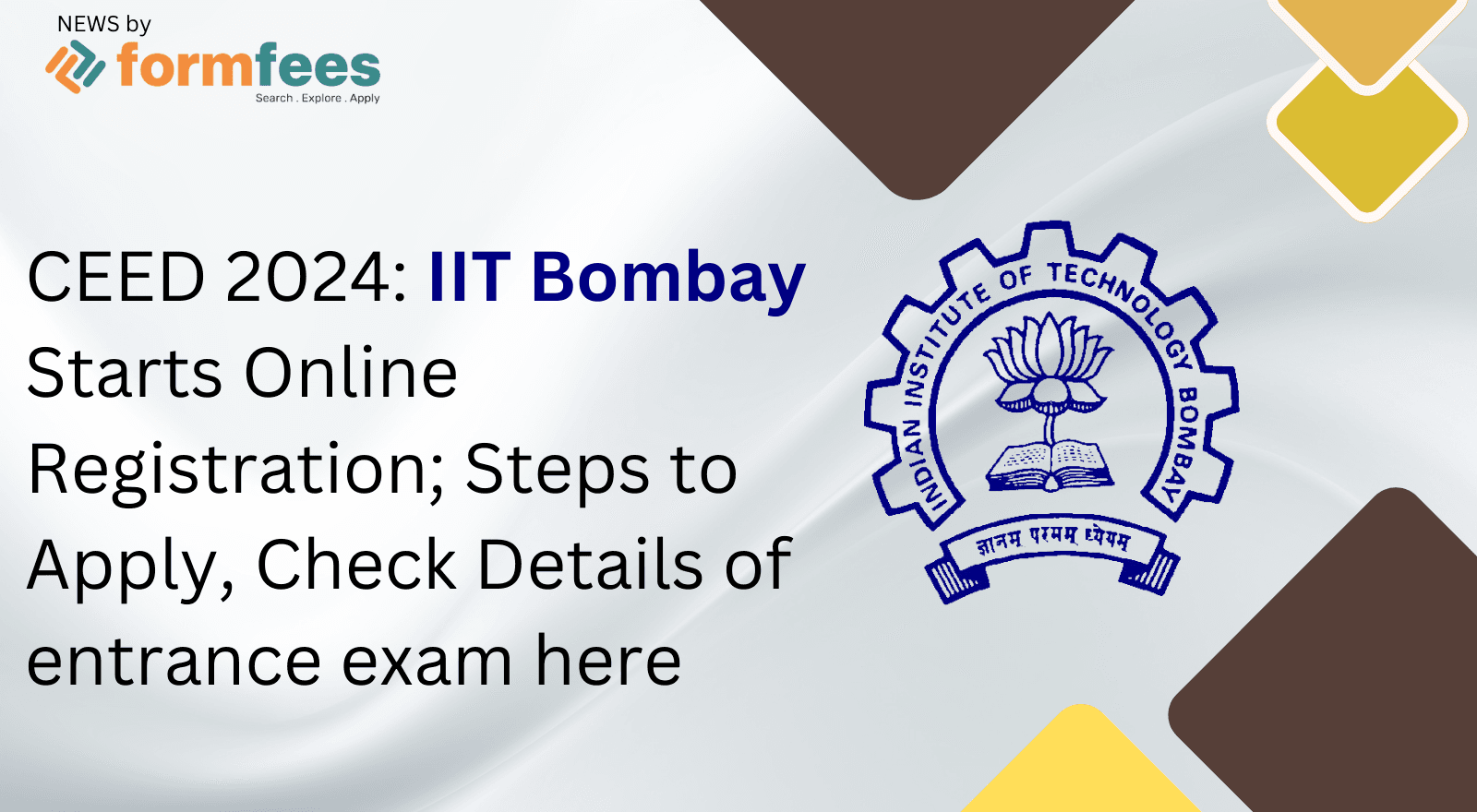 CEED 2024: IIT Bombay Starts Online Registration; Steps to Apply, Check ...