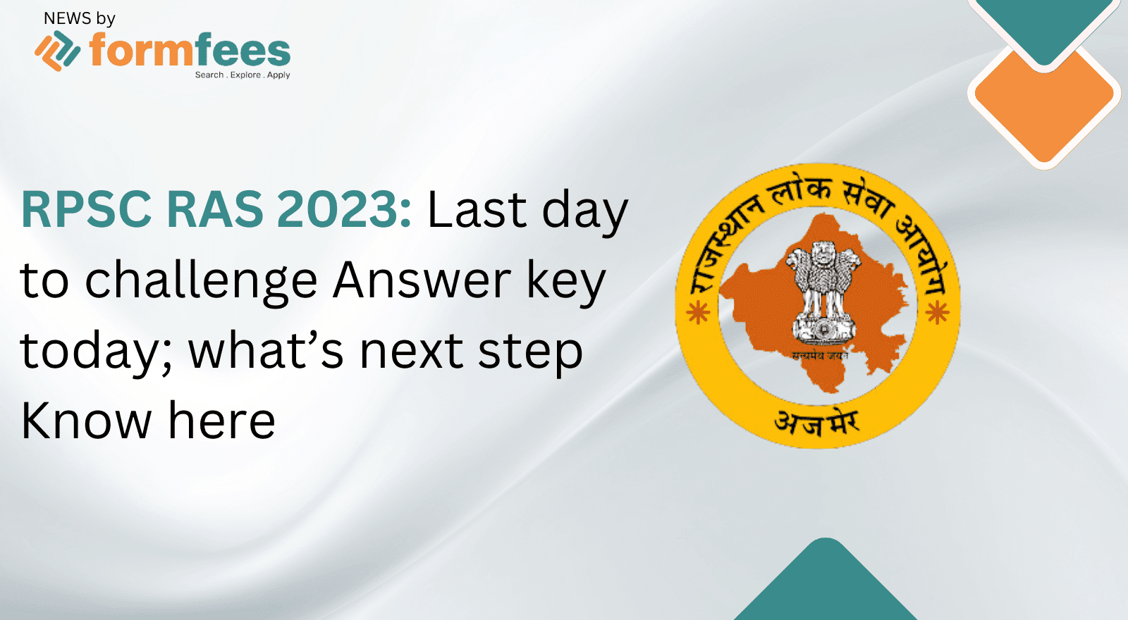 RPSC RAS 2023: Last Day to Challenge Answer Key Today; What’s Next Step ...