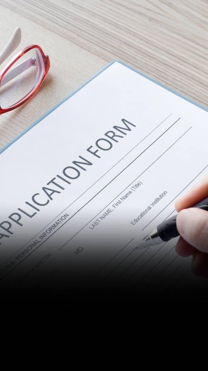 application – Formfees