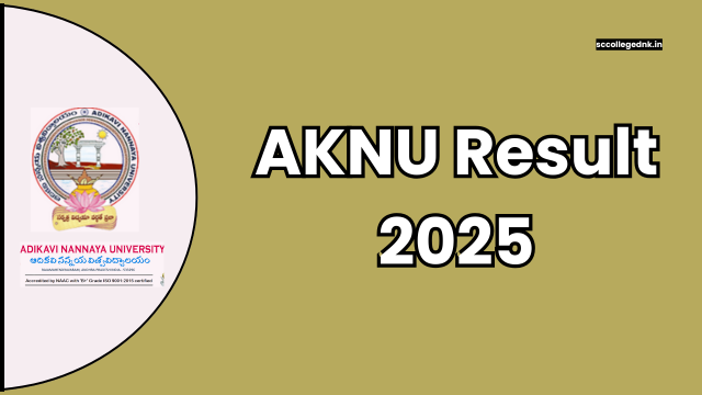 AKNU Result 2025 as Marksheet, Release Soon @aknu.edu.in – Formfees