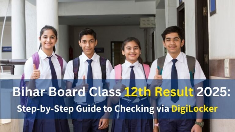 Bihar Board Class 12th Result 2025: Step-by-Step Guide to Checking via ...