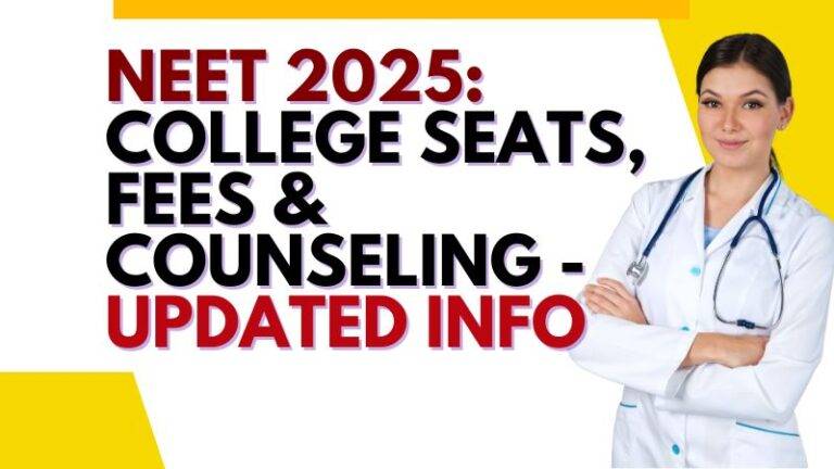 NEET 2025: Full List of Participating Colleges, Seats, Fees ...