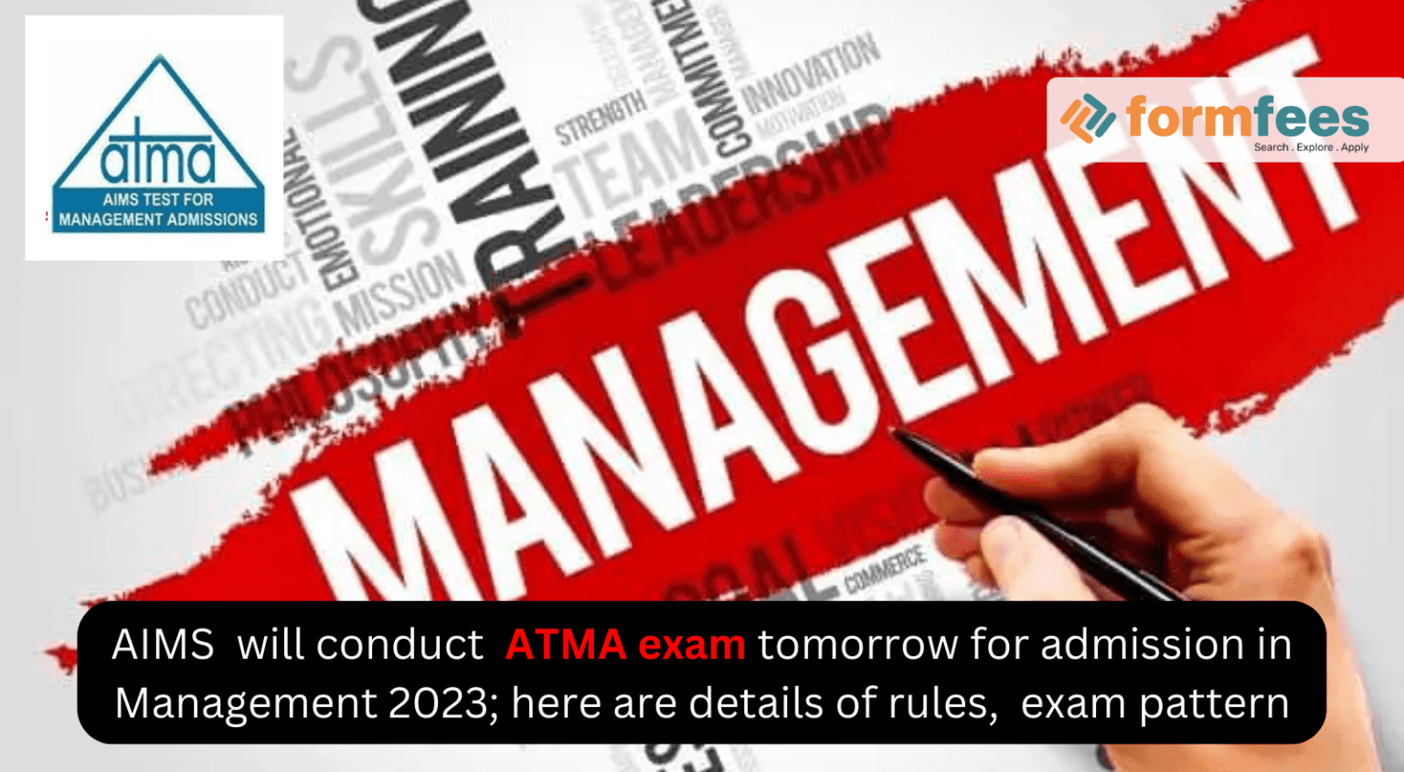 AIMS will conduct ATMA exam tommorrow for admission in Management 2023 ...