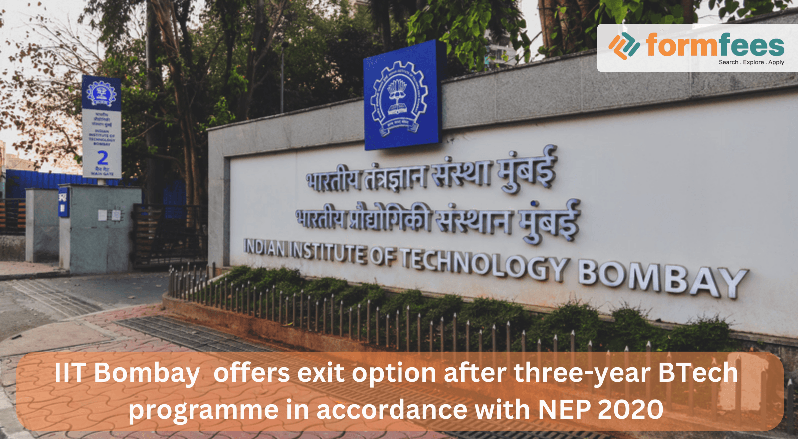 IIT Bombay offers exit option after three-year BTech programme in ...