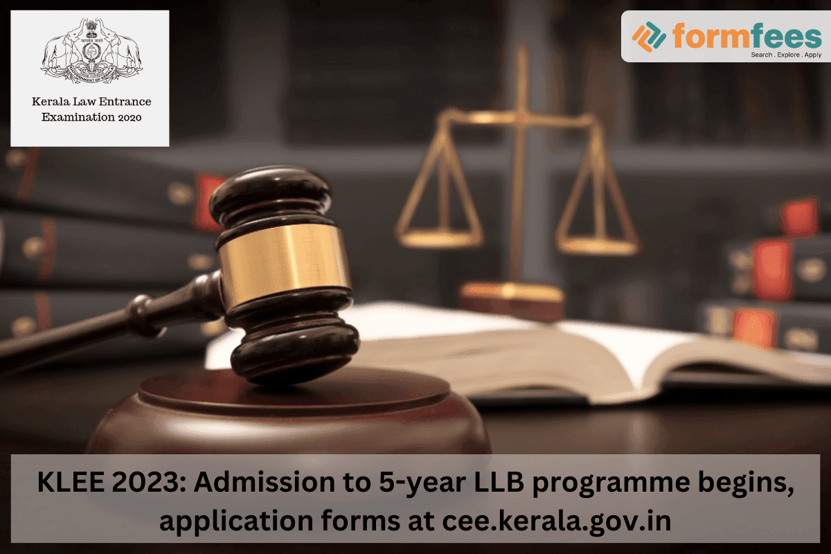 KLEE 2023 Admission to 5-year LLB programme begins, application forms ...